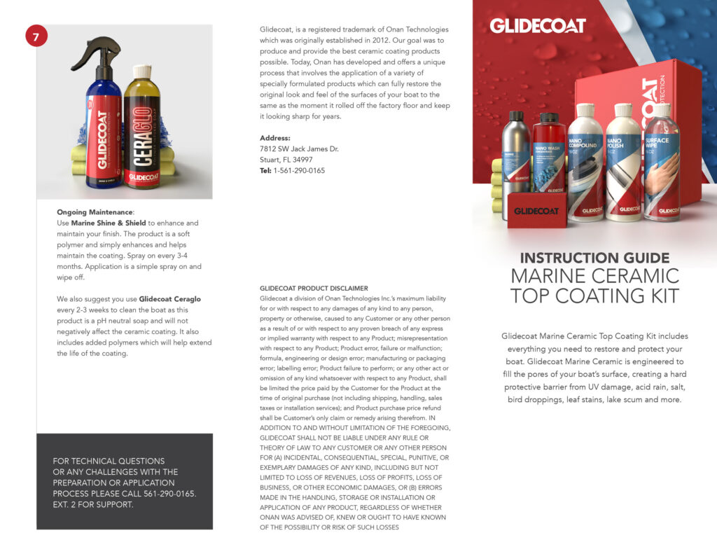 DIY Marine Ceramic Top Coating Kit | Glidecoat Glidecoat