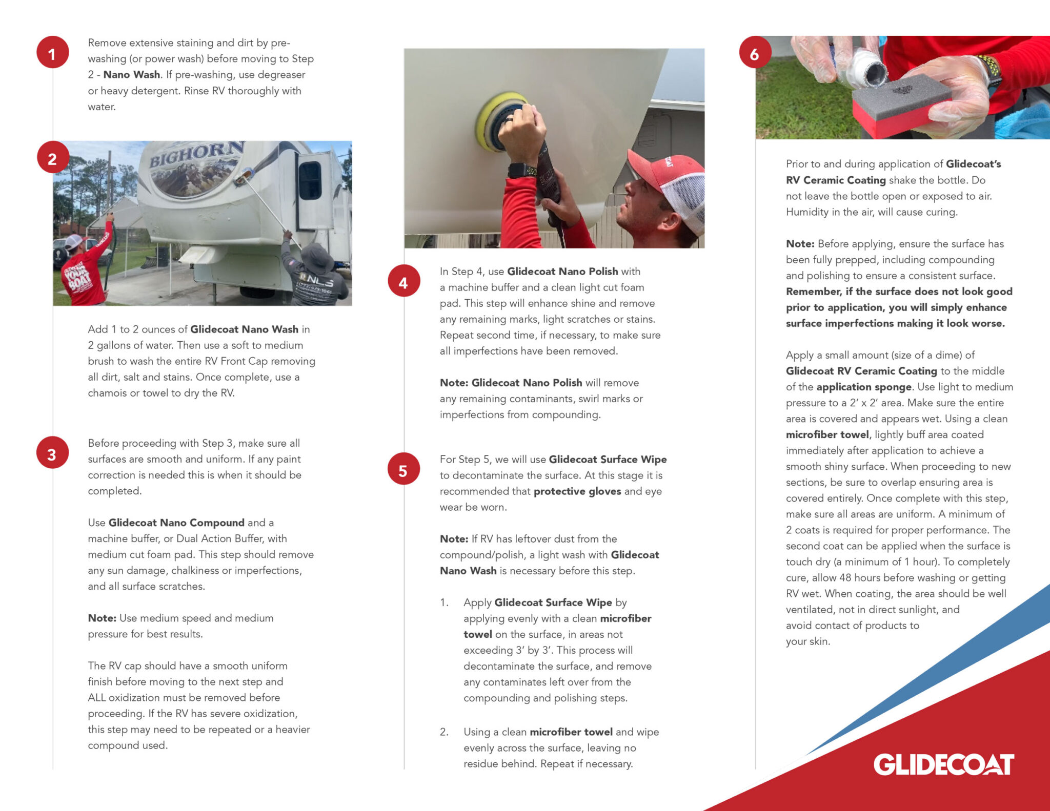 RV Cap Kit | RV Front Cap Protection Kit | Glidecoat Glidecoat