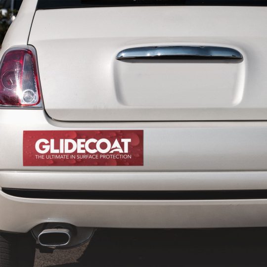 Removable Car Bumper Magnet - 3" x 10" | Glidecoat Glidecoat